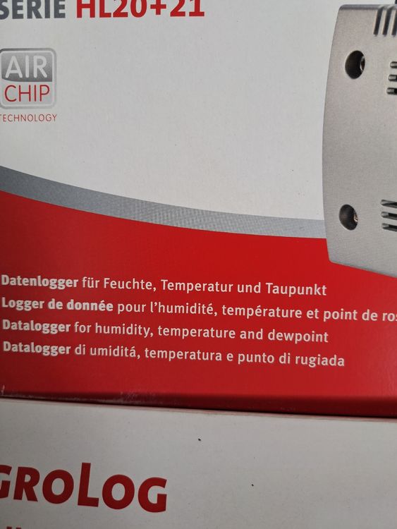 4x Hygrolog HL20 Sanitär Feuchte und Temperatur messen (Neu und ...