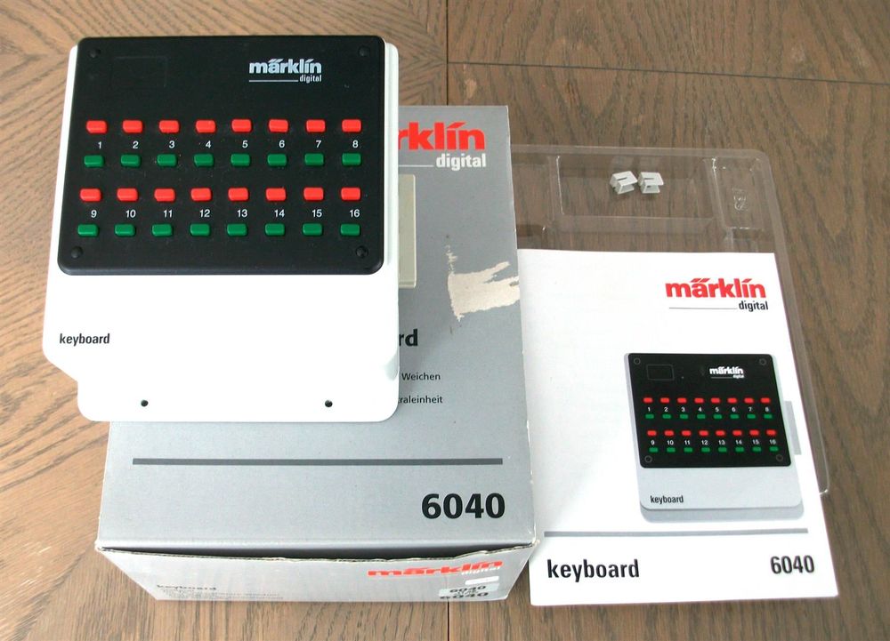 Märklin Keyboard 6040, neu & OVP, mit Betriebsanleitung (Neu (gemäss ...