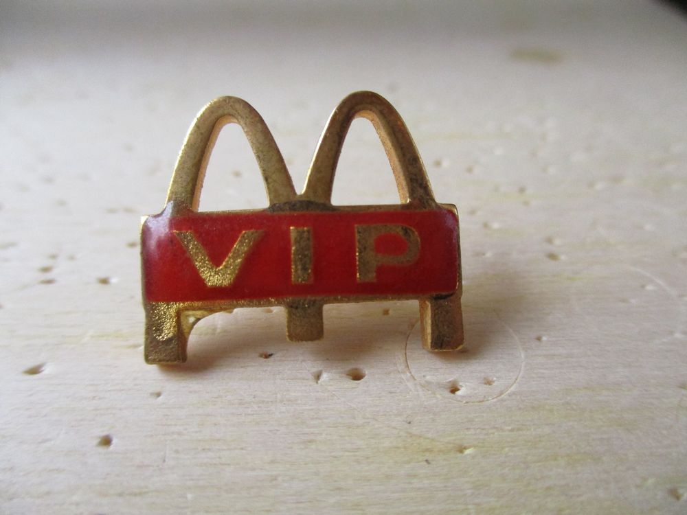 Mc Donalds VIP Pin | Kaufen auf Ricardo