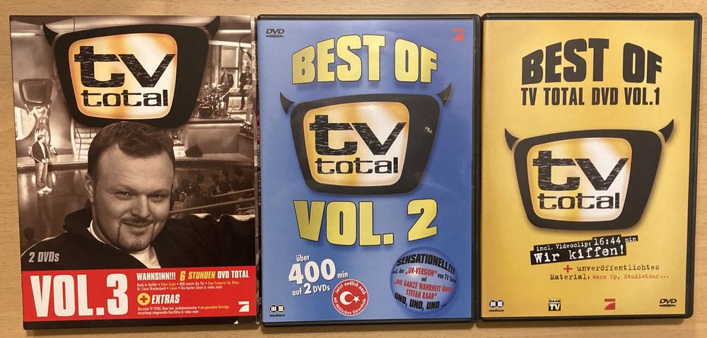 DVD's TV Total Vol 1 ... 3 (Gebraucht) in Langendorf für CHF 10 – mit ...