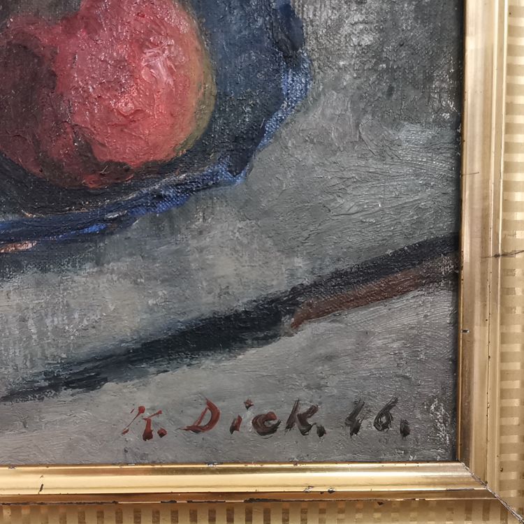 Ölgemälde - Stilleben - Karl Theophil Dick | Kaufen auf Ricardo