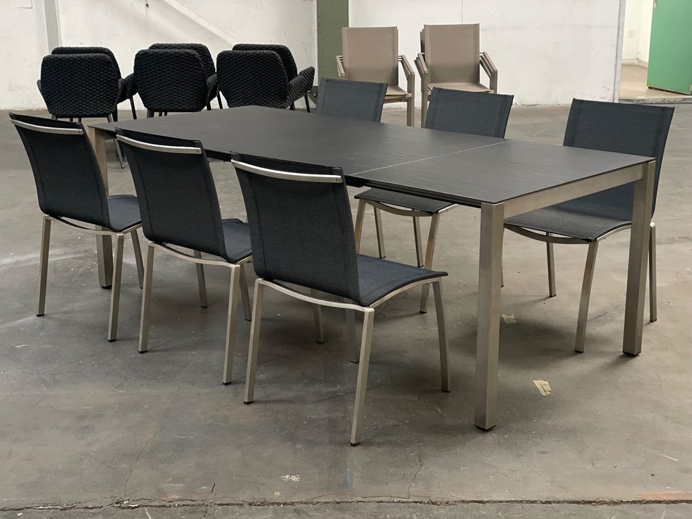 Table de jardin en céramique & chaises SET #590 F | Kaufen auf Ricardo