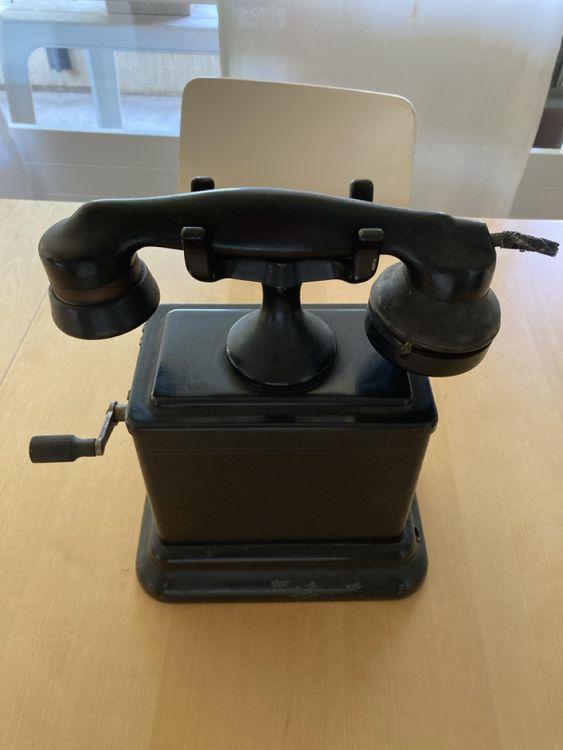Ab 52.- Alte Telefon Antik Vintage Retro Scwharz | Kaufen auf Ricardo