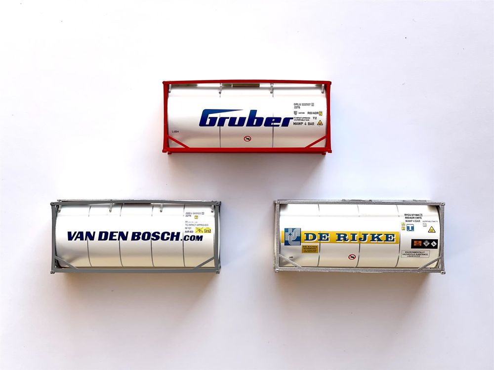 20ft Tankcontainer-Set (3-teilig, H0) | Kaufen auf Ricardo