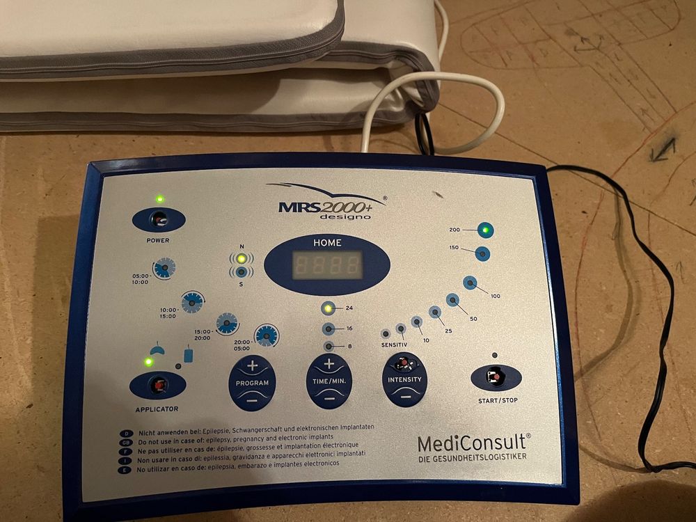 Magnetfeld Therapiegerät MRS 200O plus (Gebraucht) in Zwillikon für CHF 149 – nur Abholung auf ...