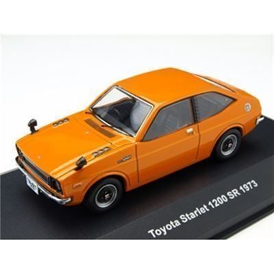 Toyota Starlet 1200 SR Coupé 1973-1978 RHD orange 1:43 (Neu und ...