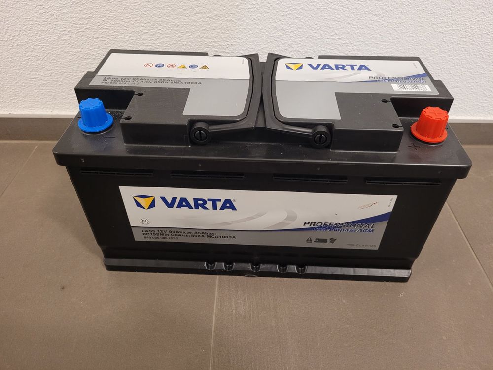 Varta Professional AGM Autobatterie (Gebraucht) in Buchrain für CHF 93 ...
