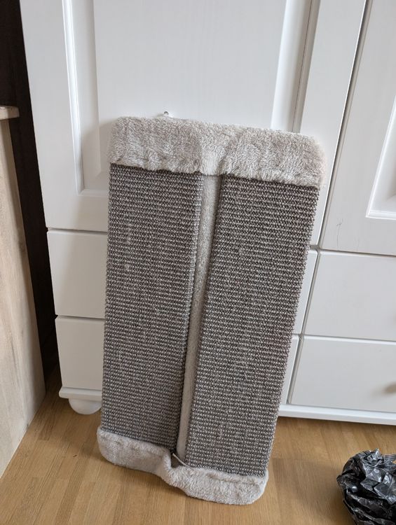 Trixie 43435 Kratzbrett für Zimmerecken, 32 x 60 cm, grau (Gebraucht ...