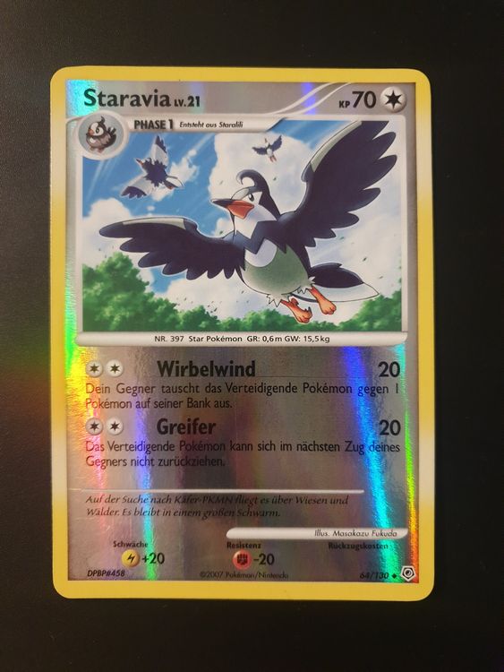 🔥 Pokemon Staravia 64 Holo / Vintage !! 🔥 (D'occasion) à Felben ...