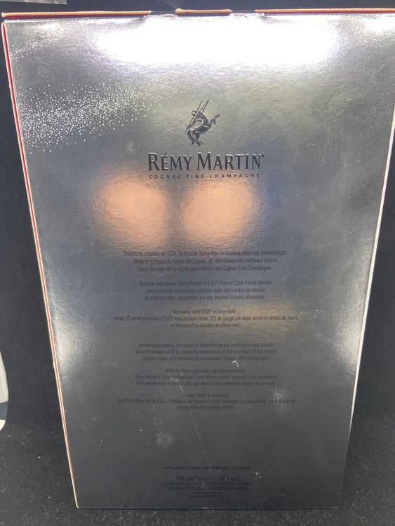 Remy Martin VSOP Mature Cask Finish Cognac Gift Set 2 Glass | Kaufen auf Ricardo