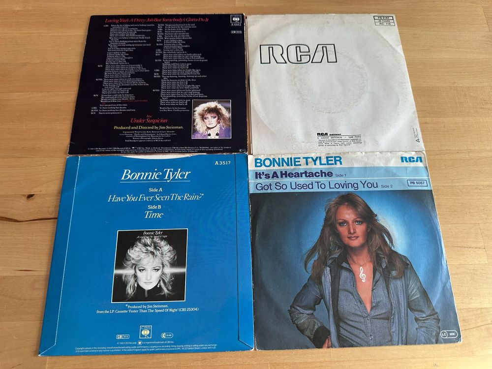 BONNIE TYLER tolle Singles Kult Hits Charts TODD RUNDGREN (Gebraucht ...