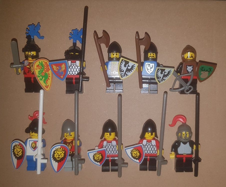 Lego Ritter - Soldaten - Krieger Figuren (Gebraucht) in Zürich für CHF ...