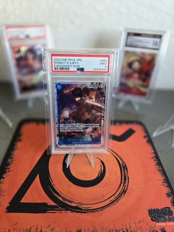 One Piece Monkey D Luffy Paramount War JPN - PSA 9 MINT (Neu (gemäss ...