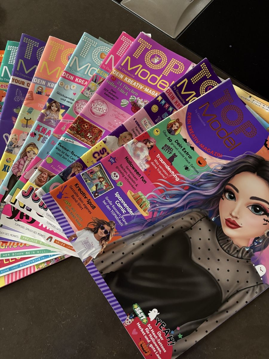 Top Model Magazine, 14 Ausgaben 2024, Top Zustand! (Gebraucht) in ...