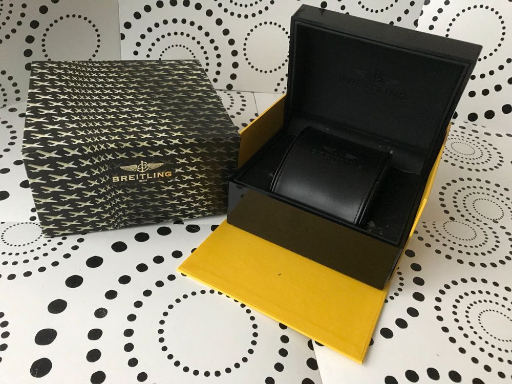 BREITLING ORIGINAL - WATCH CASE BOX ECRIN SCHACHTEL - RARE ! | Kaufen ...