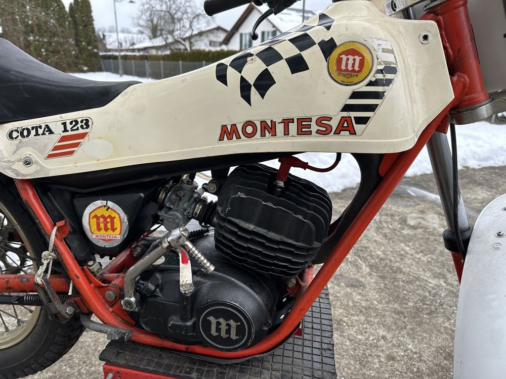 MONTESA Cota 123 trial 1981 / mit Ausweis - avec carte grise (D ...