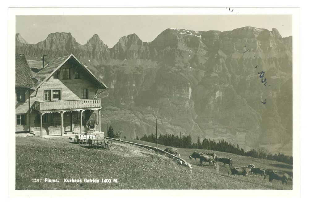 Flums - Kurhaus Gafrida - 1935 (Gebraucht) in Chur für CHF 19 – mit ...