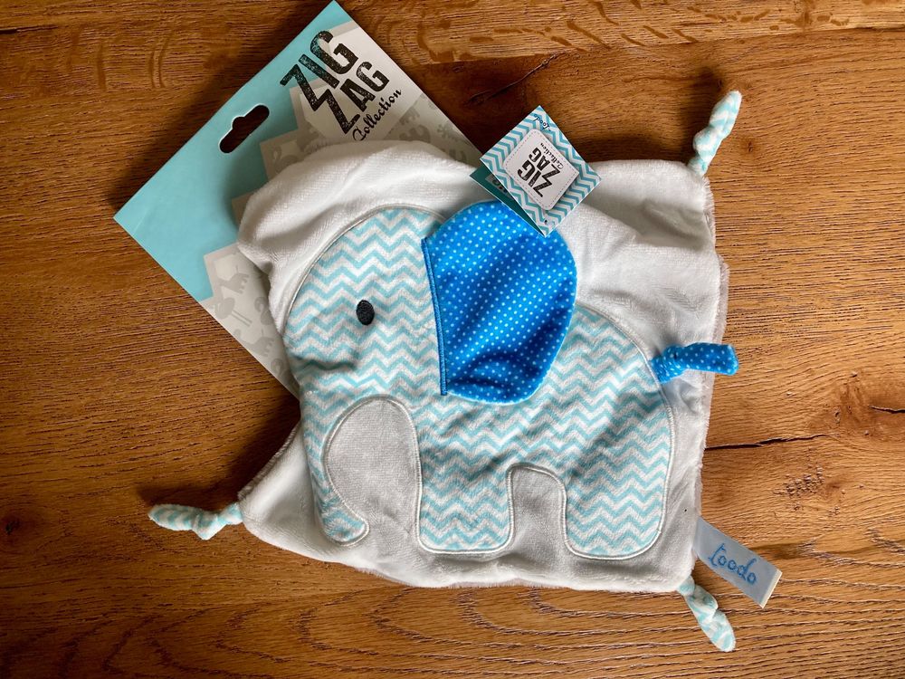 Idis Zig Zag Elefant Nuscheli (Gebraucht) in Basel für CHF 9.95 – mit ...