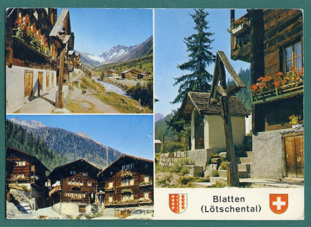 Blatten im Lötschental, 3 Ansichten (Gebraucht) in Sargans für CHF 1 – mit Lieferung auf Ricardo ...