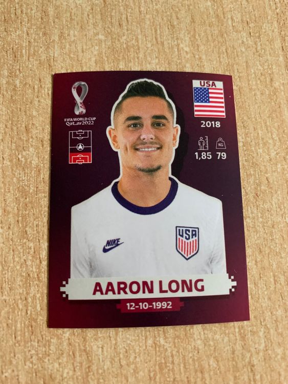 Panini WM 2022 Aaron Long USA 6 (Gebraucht) in Reinach BL für CHF 0.25 – mit Lieferung auf ...