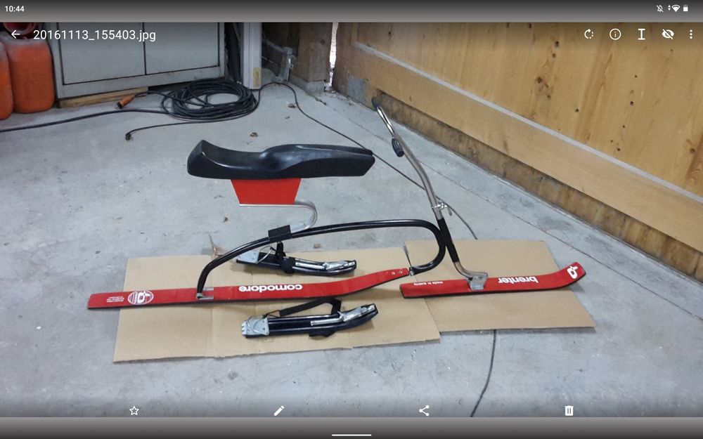 Brenter Skivelo Snowbike Oldtimer Qualität aus Österreich (Gebraucht ...