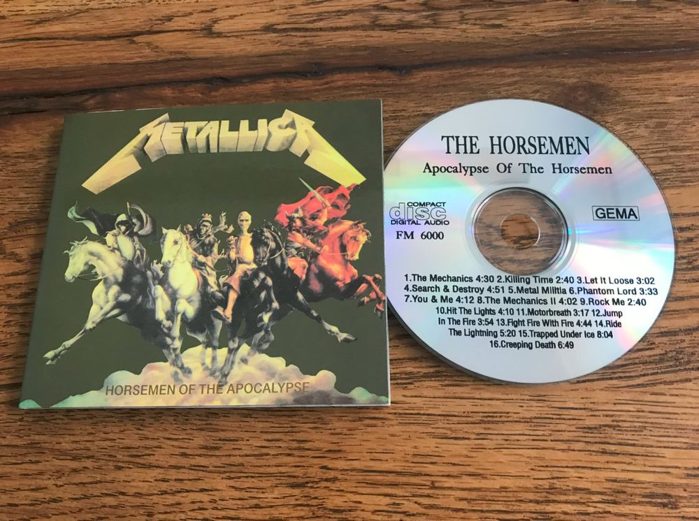 Metallica - Horsemen of the Apocalypse CD Heavy Thrash rar ! (Gebraucht ...