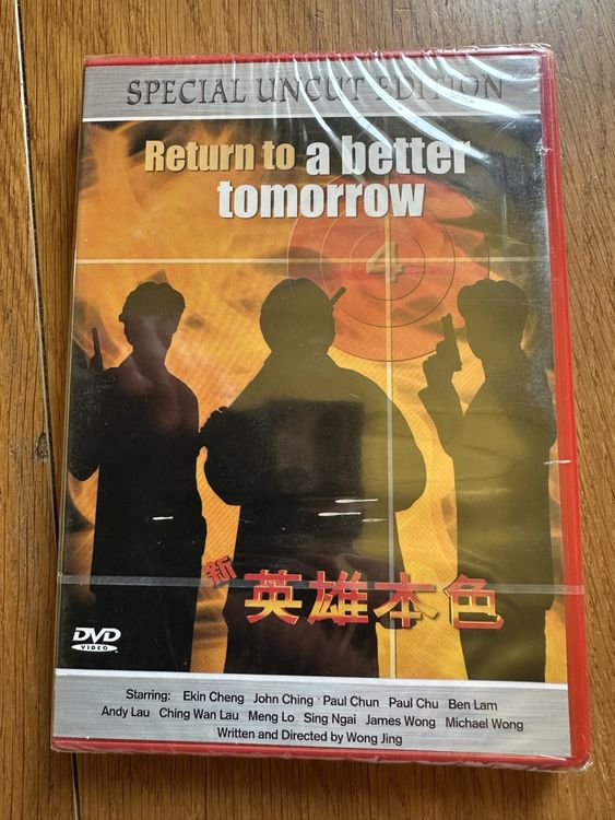 Return to A Better Tomorrow, OVP DVD (Neu und originalverpackt) in ...