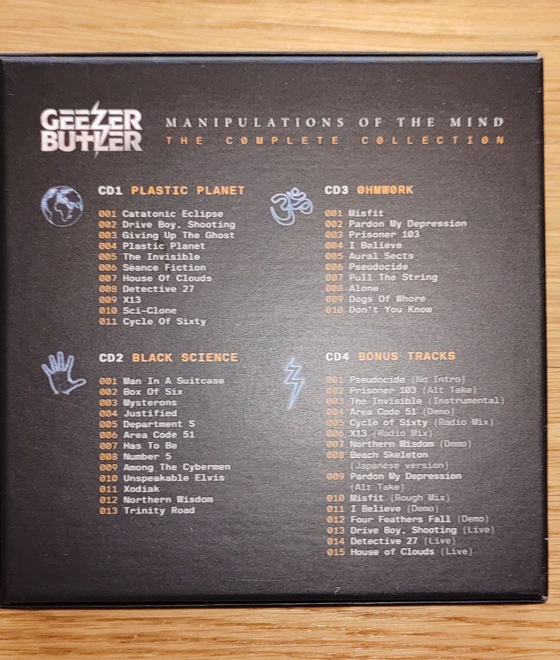 Geezer Butler Black Sabbath - 4 CD Complete Works plus Bonus (Neu ...