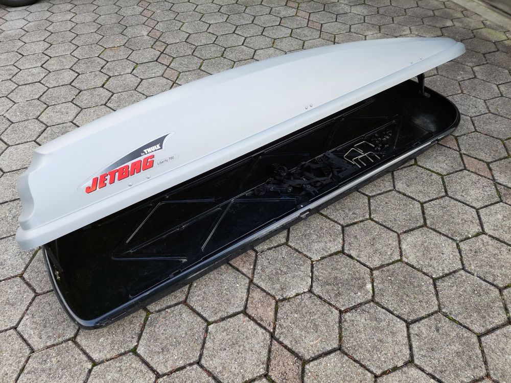 Thule Dachbox Jetbag 700 (Gebraucht) in Oensingen für CHF 50 – nur Abholung auf Ricardo kaufen
