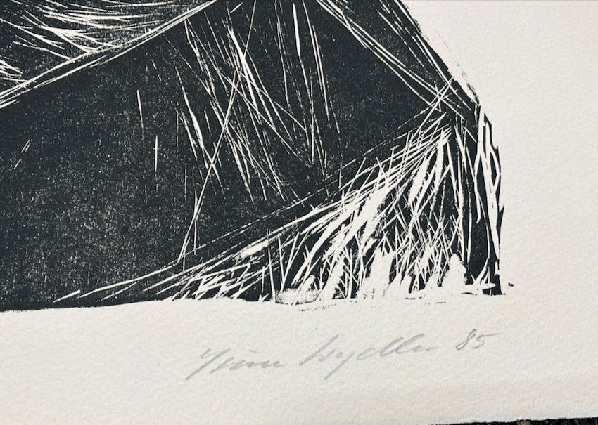 Holzschnitt handsigniert Iréne Wydler (ID b3948) | Kaufen auf Ricardo