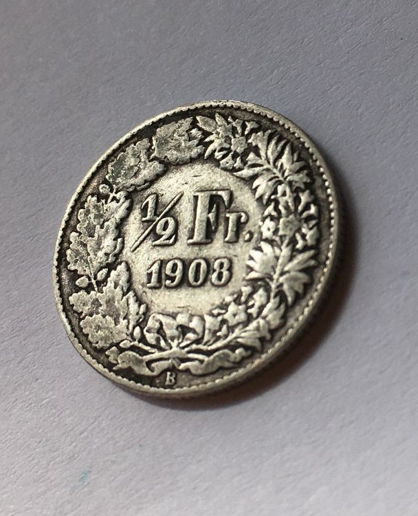 1908 50 Rappen | Kaufen auf Ricardo