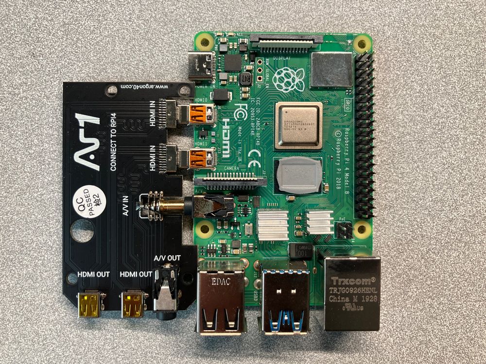Raspberry Pi 4 Model B 4GB Version, mit Argon One Gehäuse (Gebraucht ...
