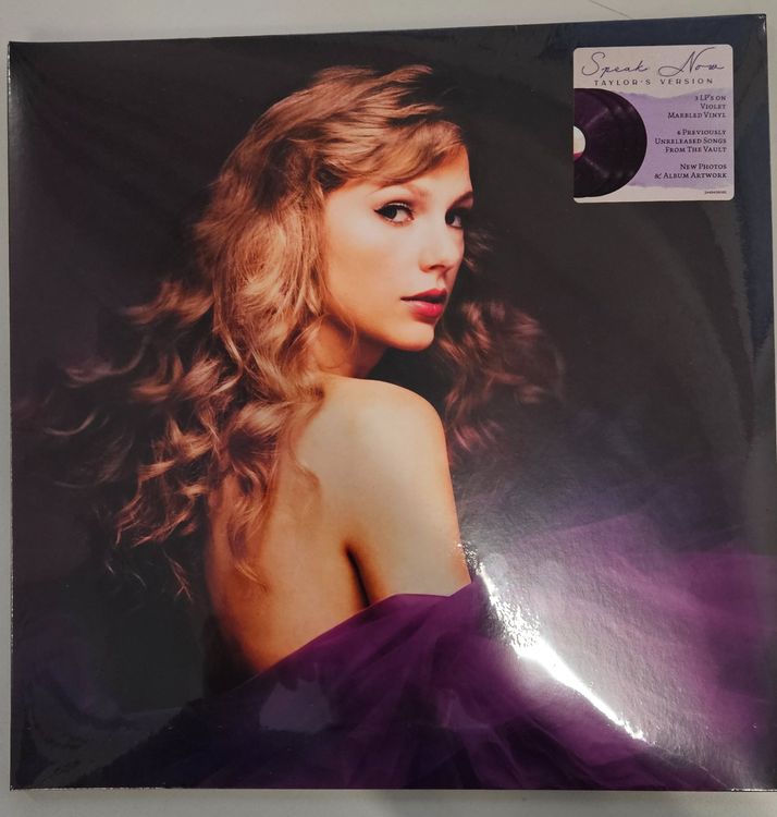 Taylor Swift – Speak Now / 3 x Vinyl, Violet Marble / NEU (Gebraucht ...