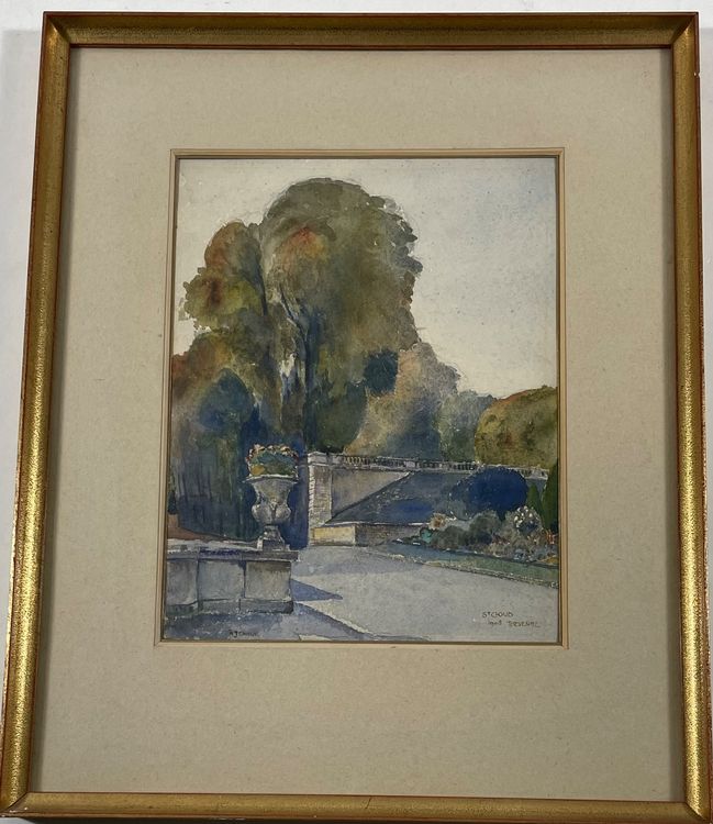 Aquarell mit faszinierendem Sujet Signiert | Kaufen auf Ricardo