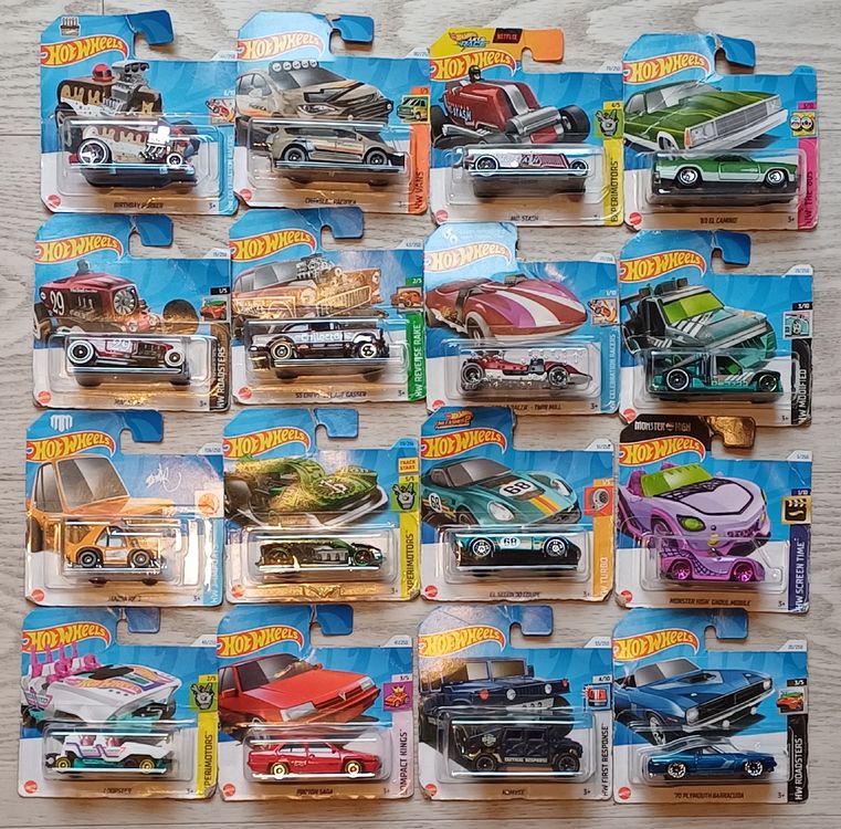 Lot 16 HOT WHEELS in Originalbox | Kaufen auf Ricardo