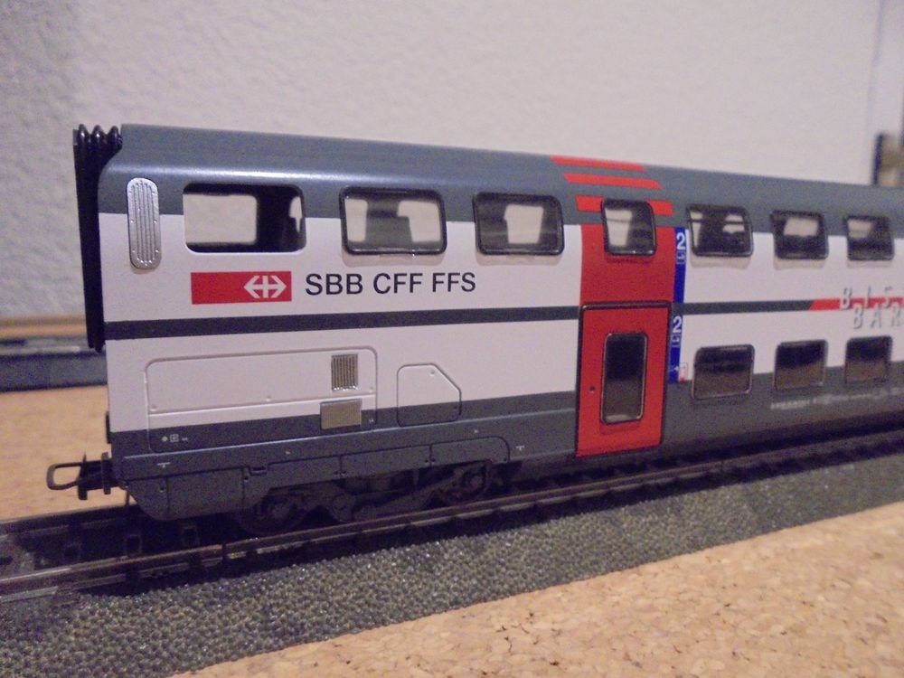 SBB Doppelstock-Komposition mit Re4/4 (H0-WS-Digital) | Acheter sur Ricardo