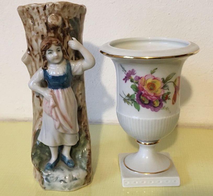 2 kleine Deko-Vasen, aus Sammlung | Kaufen auf Ricardo