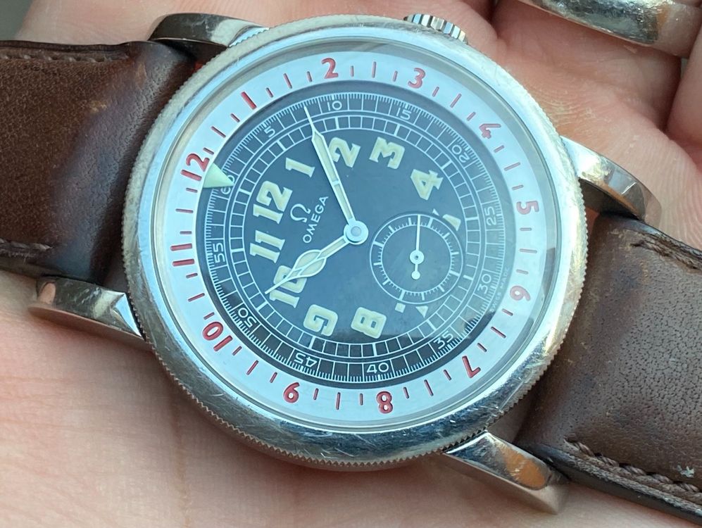 Rare 2000 OMEGA Pilot 1938 Museum Watch! | Acheter sur Ricardo
