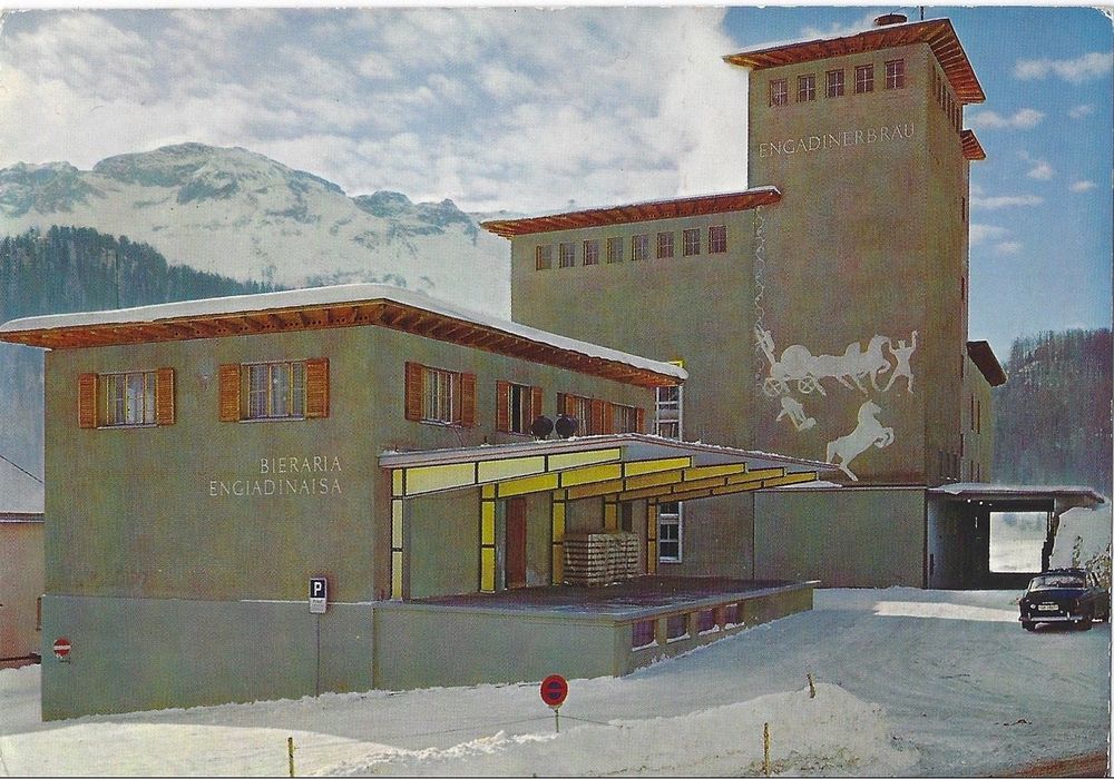 Engad. Aktienbrauerei Celerina, höchstgelegene Brauerei Euro (Gebraucht ...