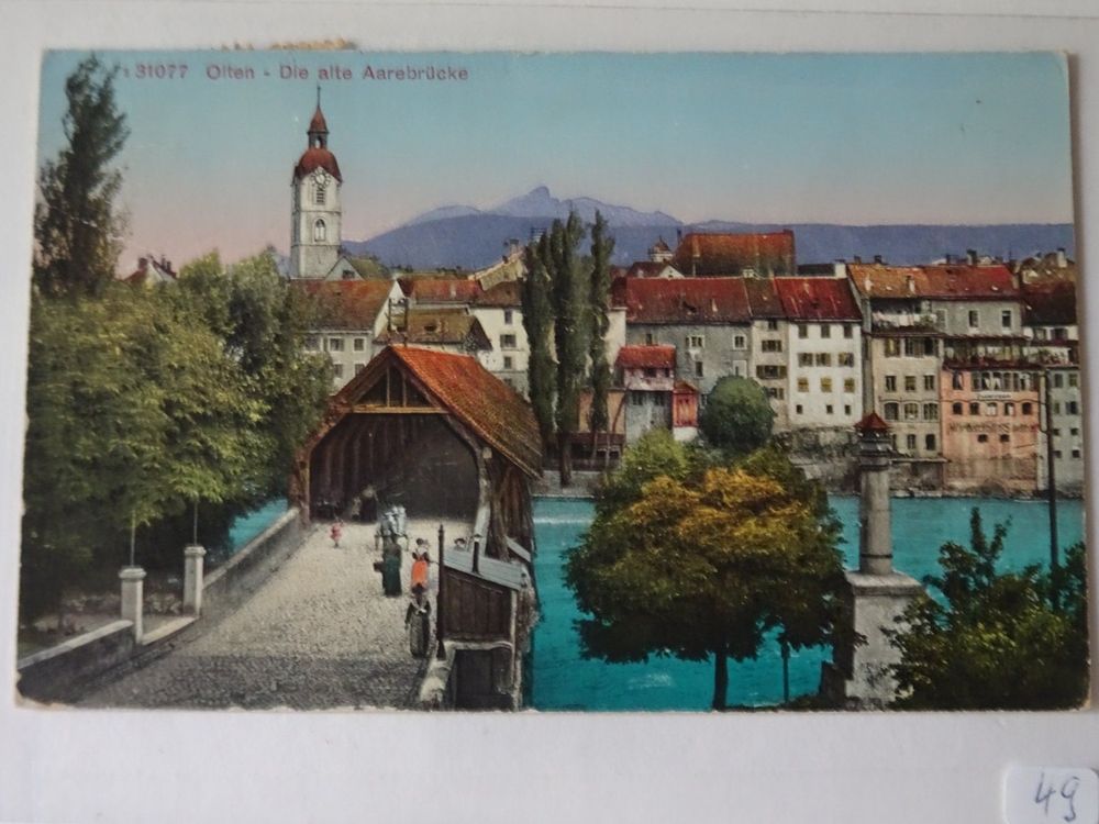 AK Olten Aarebrücke (Gebraucht) in Schönenwerd für CHF 8 – mit Lieferung auf Ricardo kaufen