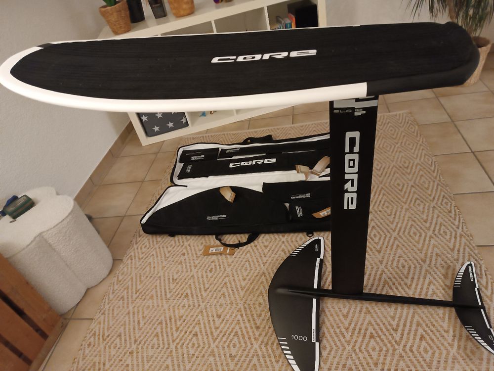 Core SLC Board & Foil (115l, 90cm, 1000mm^2) Kitefoil set (Gebraucht ...