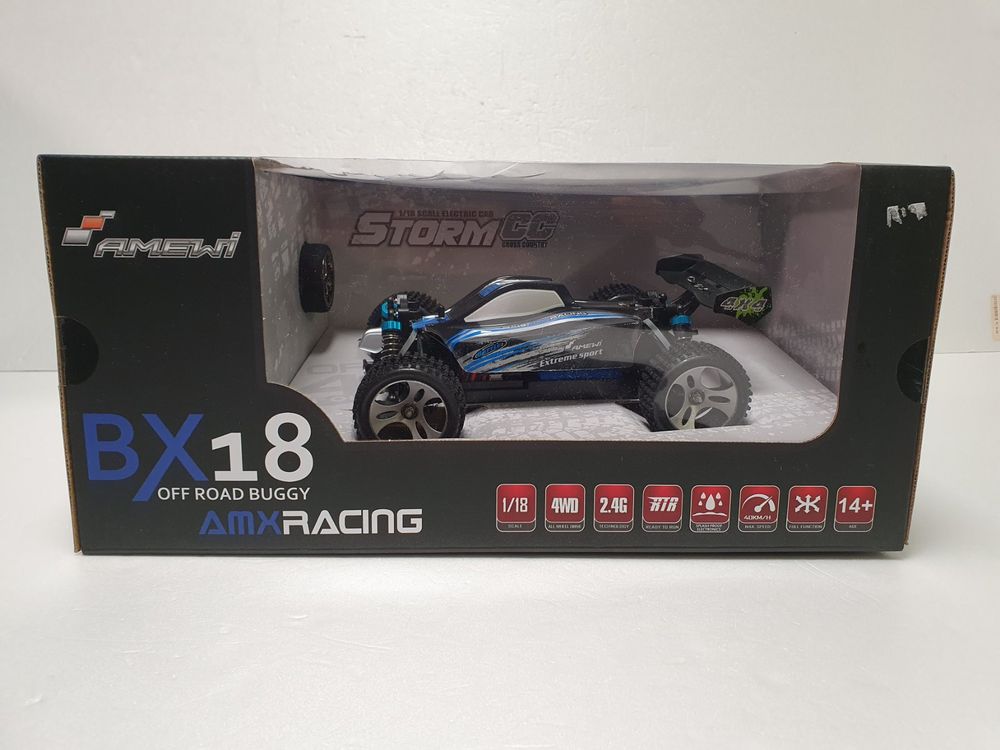 RC Auto Amewi Buggy BX18 blau 1:18 RTR #22270 (Neu und originalverpackt) in Wetzikon ZH für CHF ...