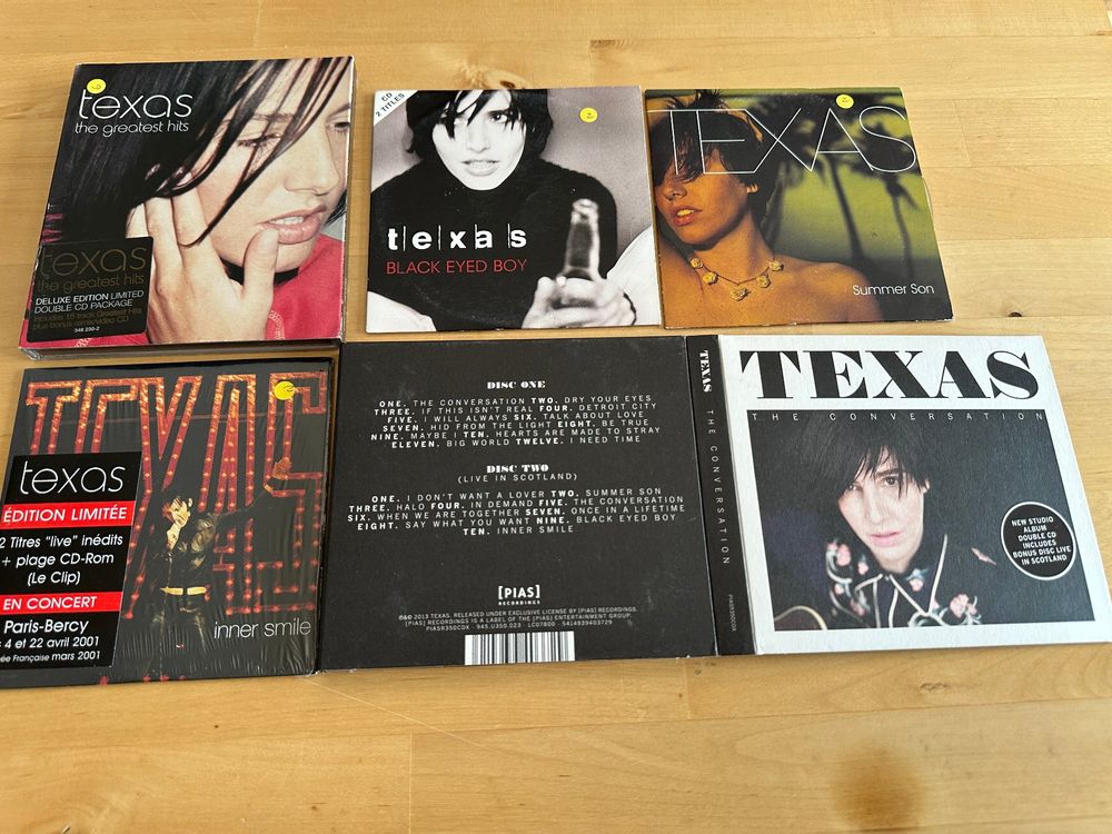 TEXAS tolle seltene CD Sammlung Deluxe Top neuwertig Kult (Gebraucht ...