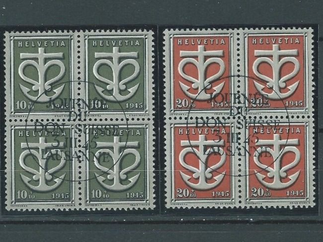 W19+W20, 4er-Block (Gebraucht) in Zürich für CHF 18 – mit Lieferung auf Ricardo kaufen