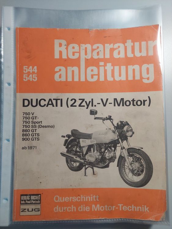 Ducati Königswelle 750/900SS Reparaturanleitung | Kaufen auf Ricardo