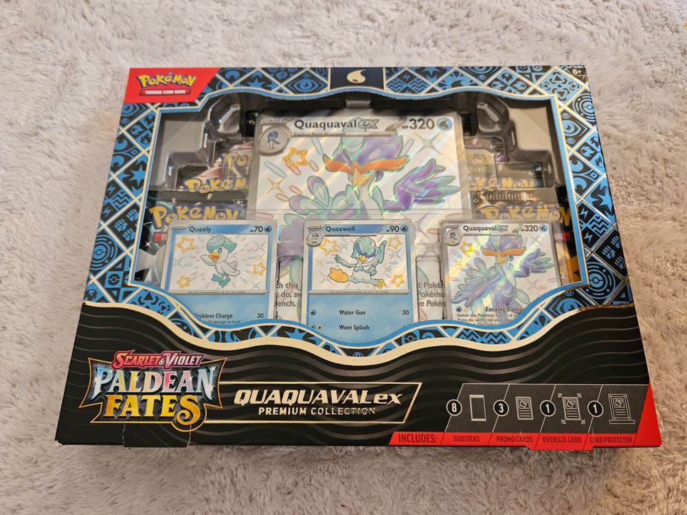 Pokémon TCG - Quaquaval ex Premium Collection EN (Neu und ...