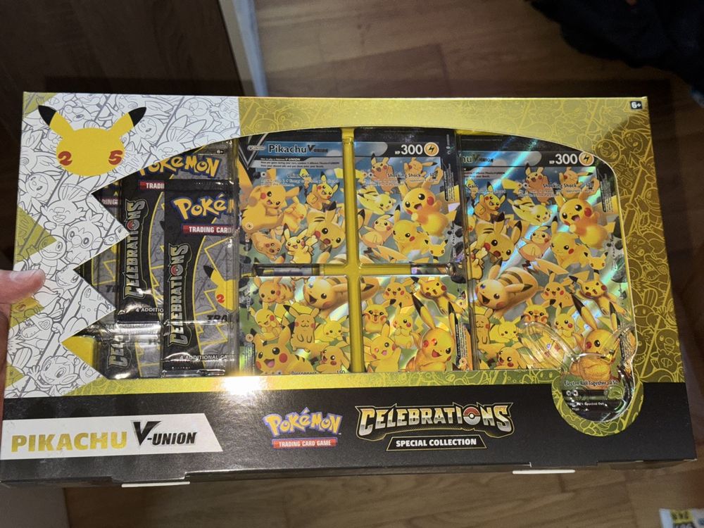 Special Collection: Pikachu V-UNION Box Celebrations, En. (Neu und ...