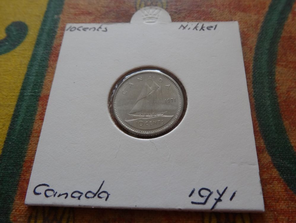 CANADA 10 Cents 1971 (D'occasion) à Romanel-sur-Lausanne pour CHF 0.5 ...