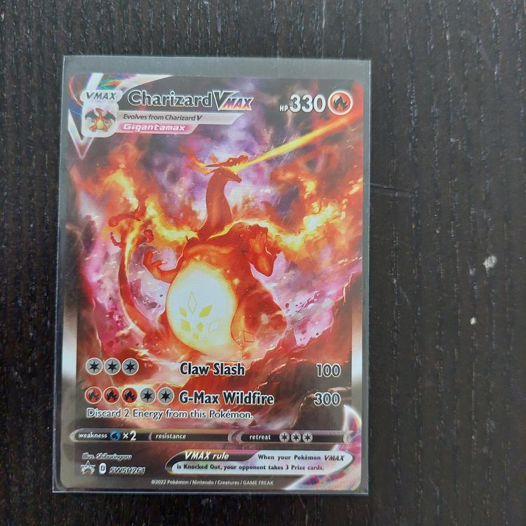 Charizard VMAX (SWSH 261) UPC Charizard (Glurak) Pokemon | Acheter sur ...
