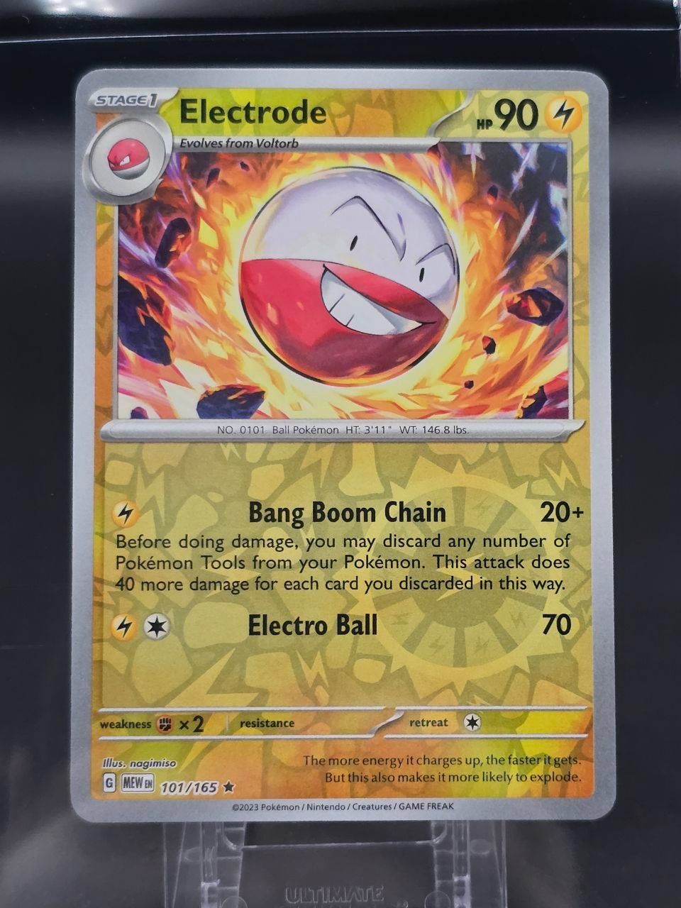 Electrode [Reverse Holo] #101 MEW 151 NM / 🇬🇧 (D'occasion) à COINTRIN pour CHF 2.5 – avec ...